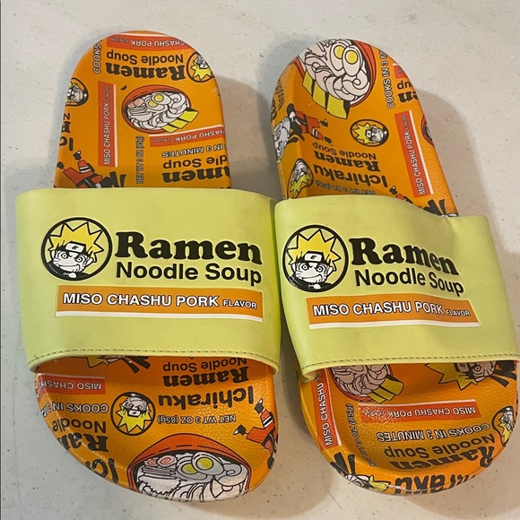 Naruto Shippuden | Shoes | Naruto Ramen Noodle Soup Slides | Poshmark